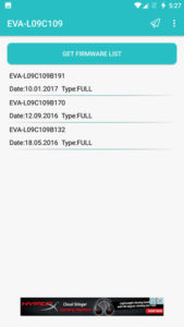 Download Huawei stock firmware updates with Huawei Firmware Finder