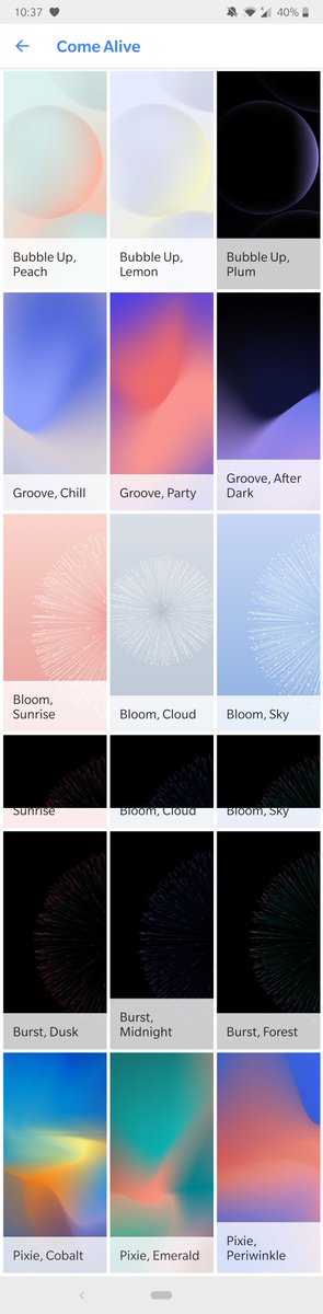 Download Google Pixel 3 (XL) Stock and Live Wallpapers Official [Total 28]