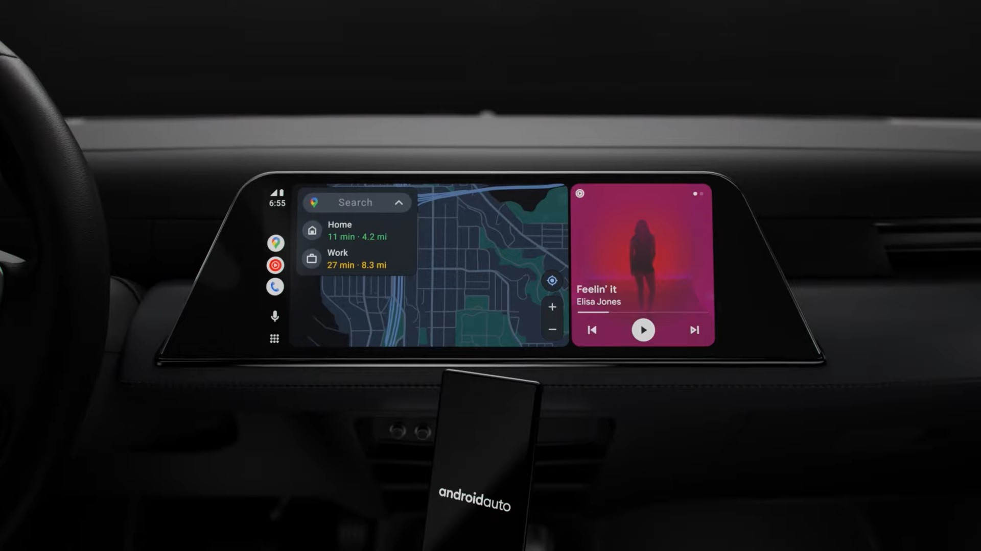 Google Launched New Android Auto With Coolwalk Ui For All Apk Download