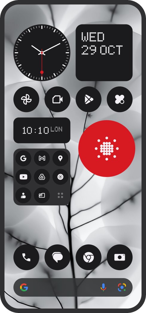 Download Nothing OS 2.0 Launcher APK from Nothing Phone 2