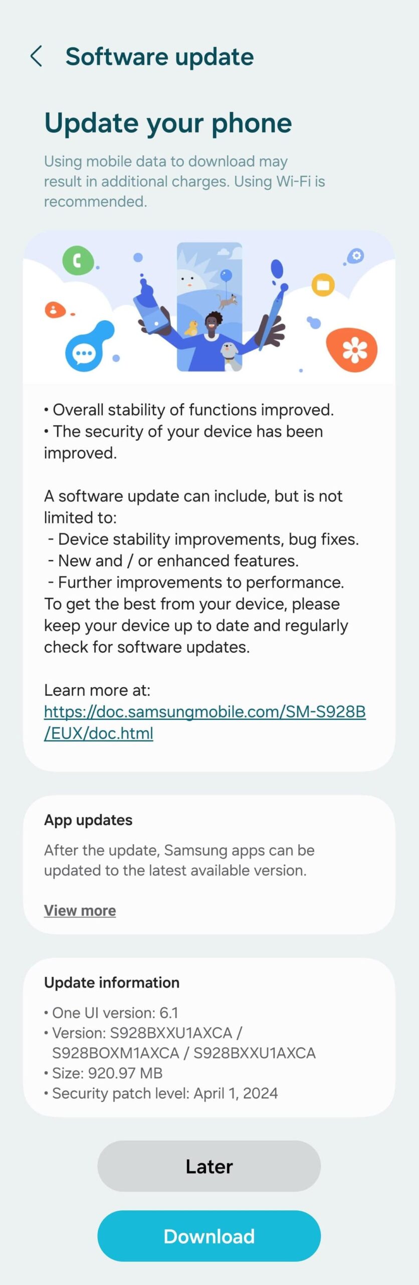 Samsung already released the April 2024 Security Patch for Galaxy ...