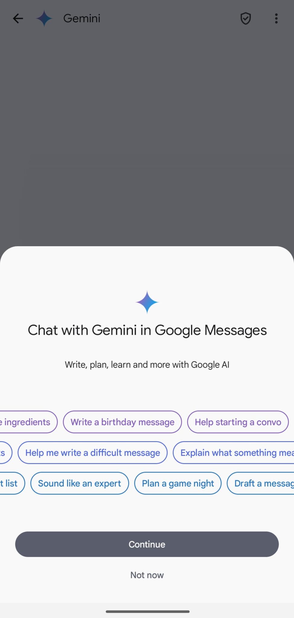 Google Messages with Gemini AI available for more Android Devices: How ...