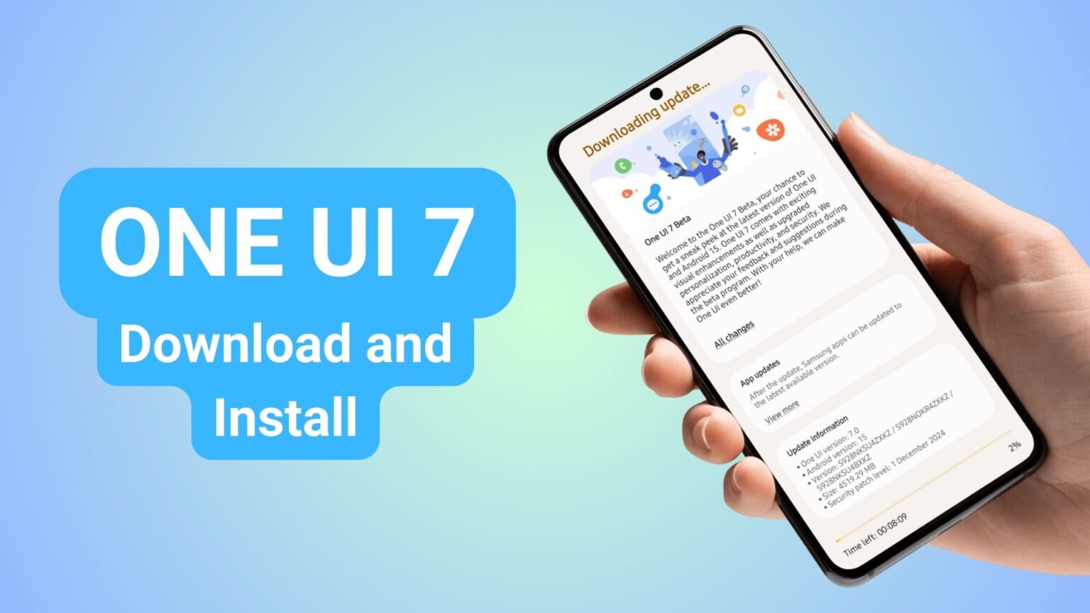 Samsung One UI 7 Beta Released (Download Now!) - Android Sage Samsung One UI 7 Beta Released (Download Now!) - Android Sage
